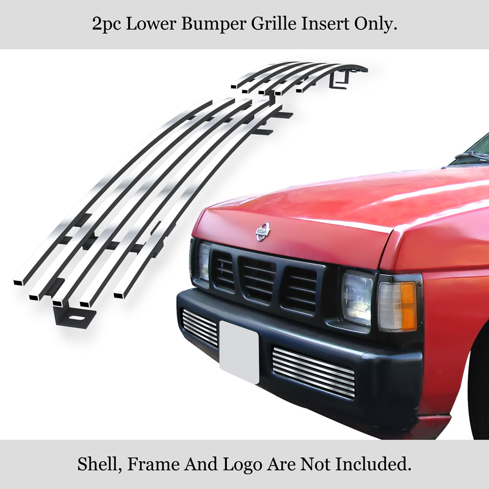 Fits 95-97 Nissan Hardbody Lower Bumper Billet Grille Insert | eBay