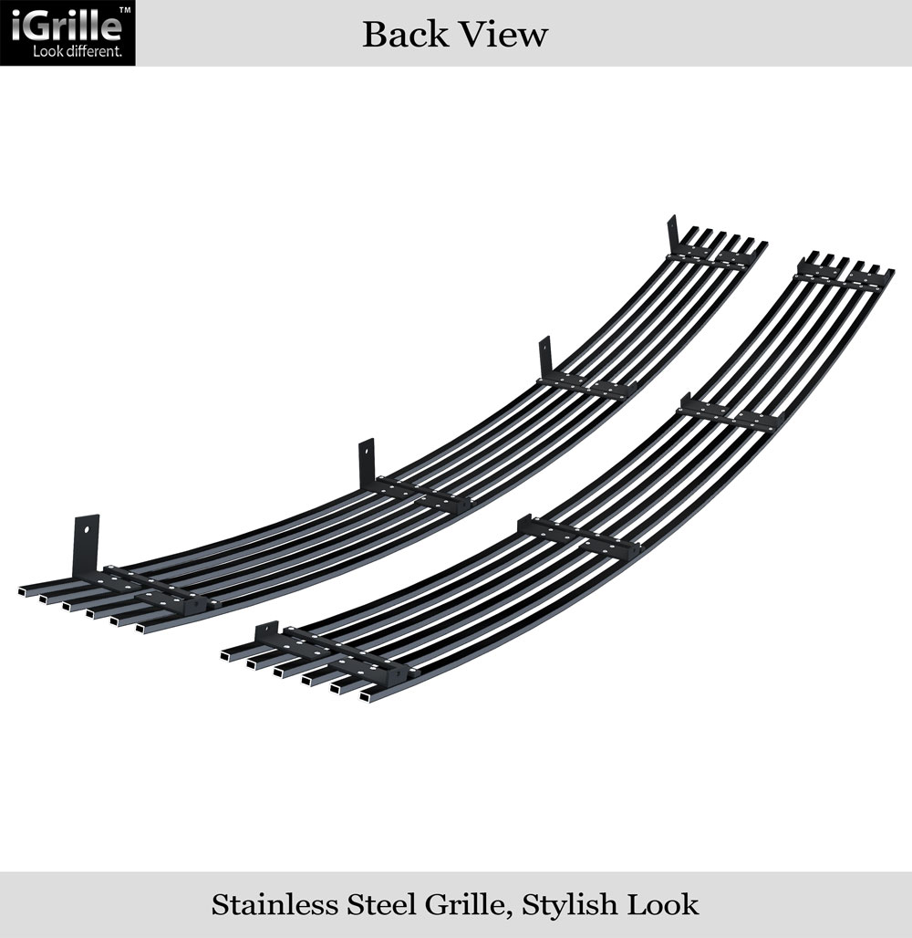 Fits 1995-2005 Chevy Astro Van Black Stainless Steel Billet Grille ...