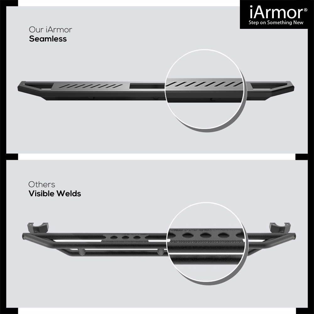 iArmor Aluminum Side Steps Armor Fit 15-21 Chevy Colorado GMC Canyon ...